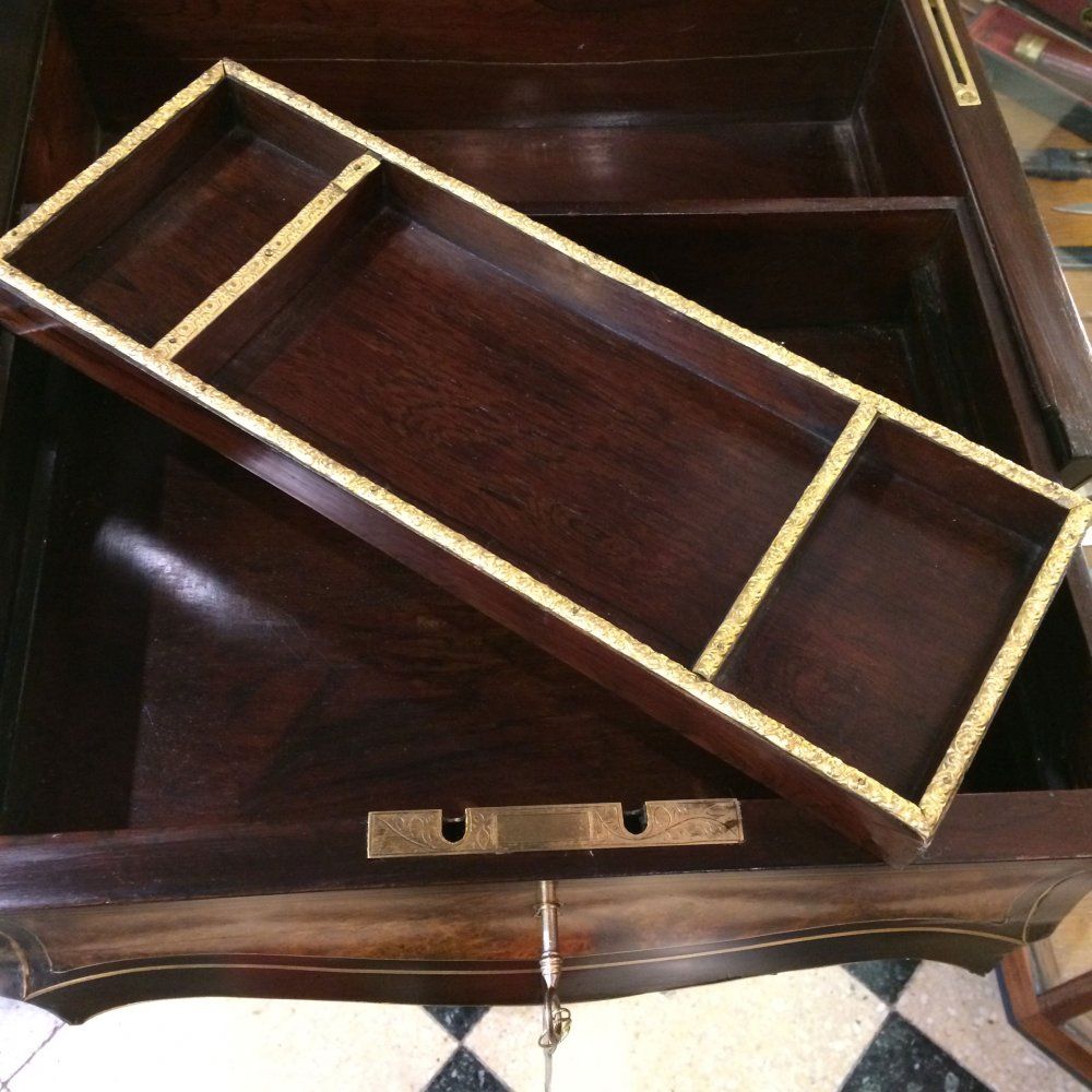 Mesa Costurero Luis XV - Imperio Antiguedades